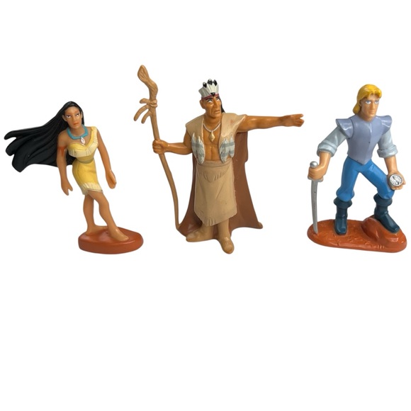 Disney | Toys | Disney Pocahontas Figures Vintage Pvc Figurines John ...